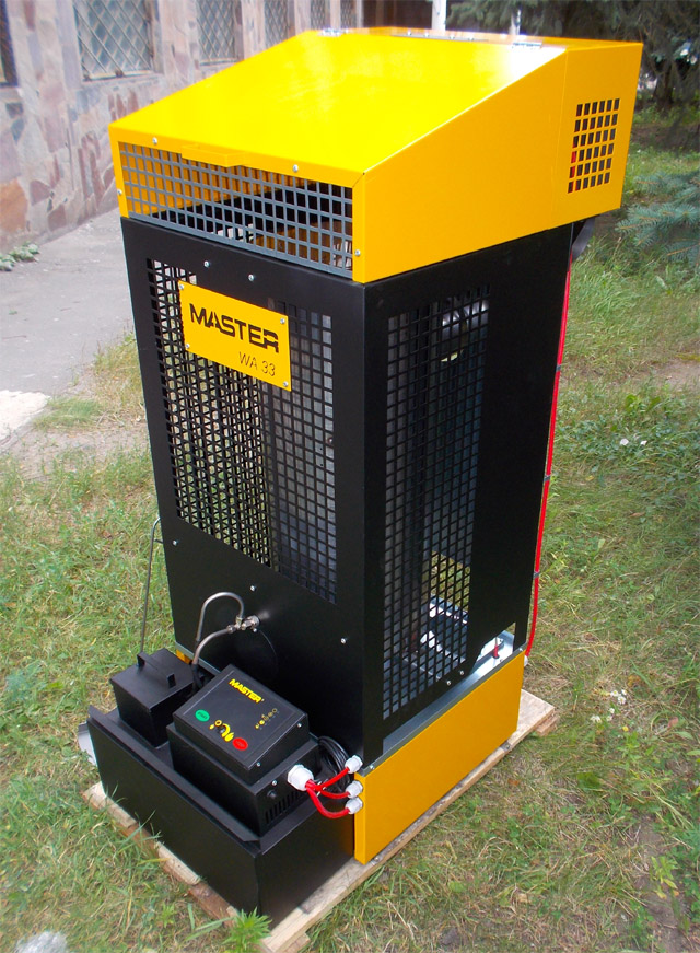 Печь на отработанном масле Master WA 33 C в Днепропетровске, цена ...
